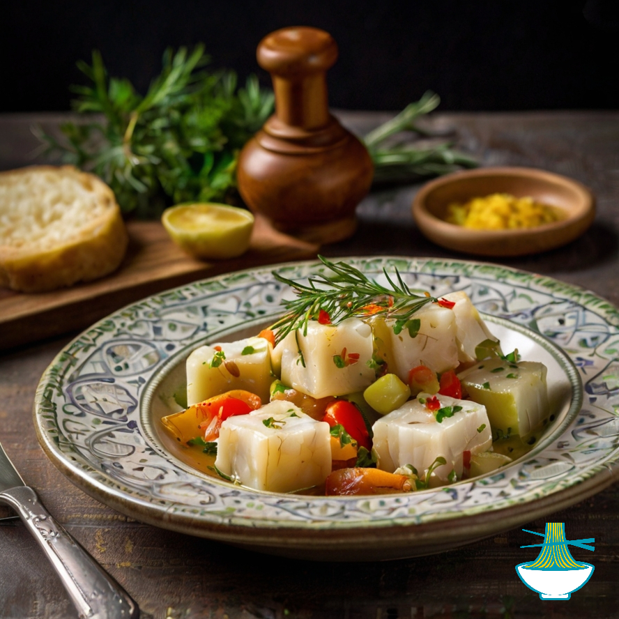 Esqueixada de bacalla | culinary creationss