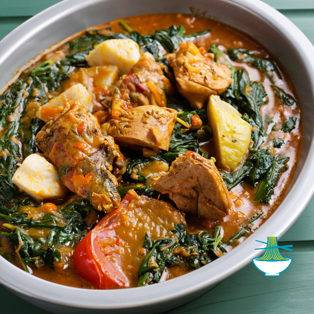 African Kesio Stew: Nutritious and Flavorful Spinach & Chicken Dish ...
