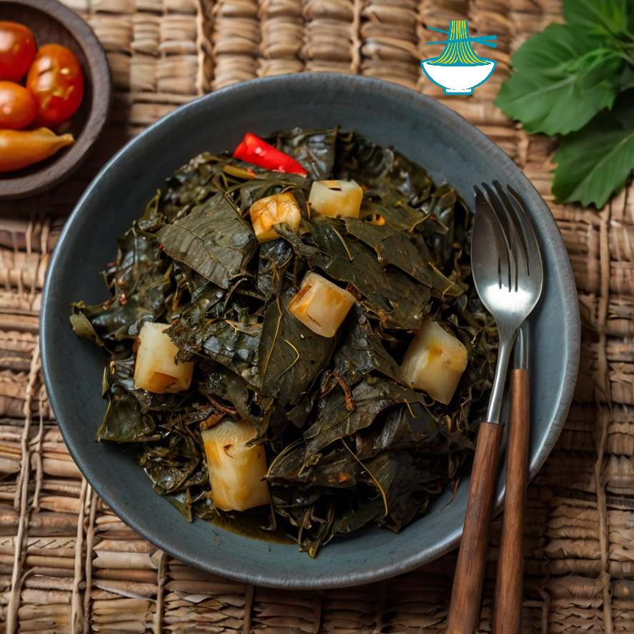 Saka Saka: Healthy Madagascar Cassava Leaves Dish Recipe | culinary ...