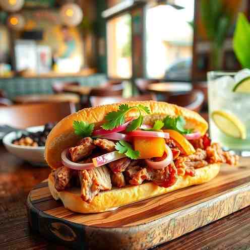 Best Cuban Pork Sandwich - Pan con Lechon Recipe | CulinaryCreationss
