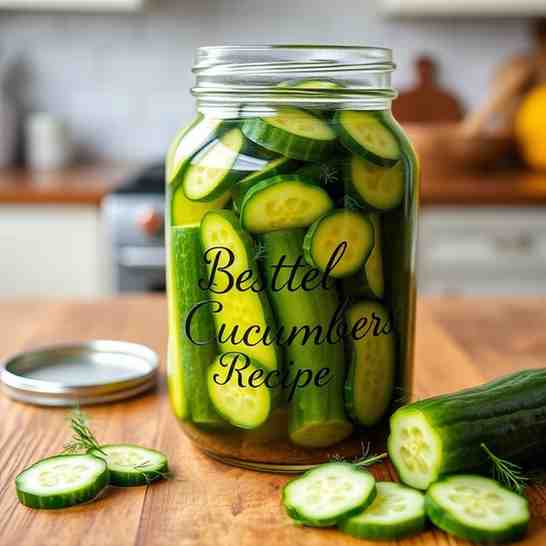 Best Pickled Cucumbers Recipe - Make Them Crisp & Tangy Today ...