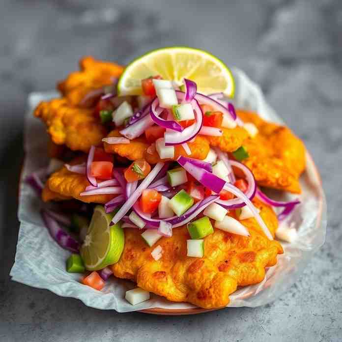 Crispy Belizean Salbutes Recipe - Fry | CulinaryCreationss