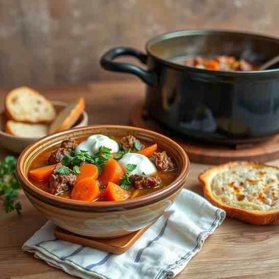 Shurpa (Shorpo) Recipe - Lamb & Vegetable Broth | CulinaryCreationss
