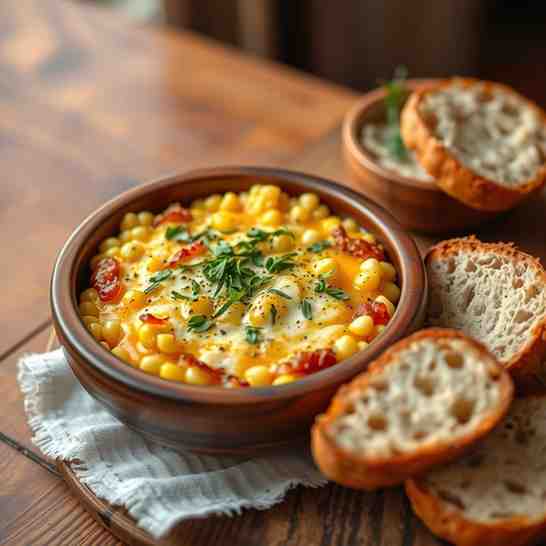 Elarji - Comforting Georgian Cornmeal & Cheese Dish | CulinaryCreationss