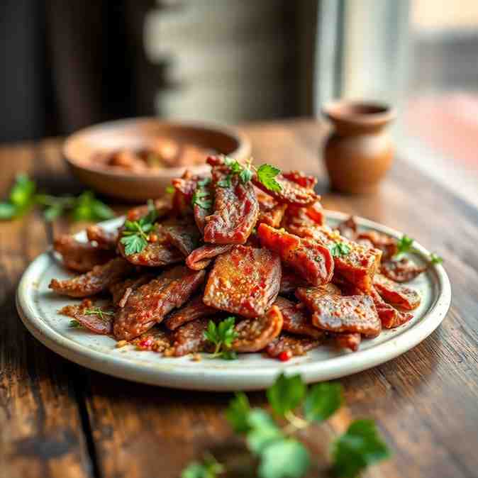 Andean Meat Recipes Bolivian Charque de Llama | CulinaryCreationss